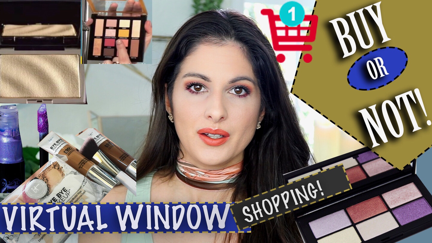 VIRTUAL WINDOW SHOPPING MAKEUP! AMREZY X ABH, NARS DANGER CONTROL, IT ...