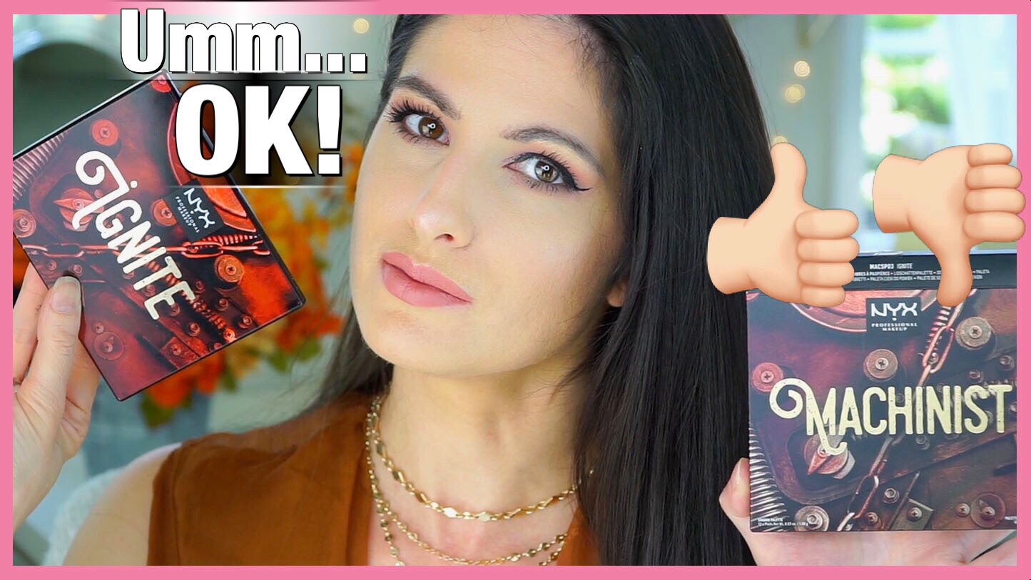 NYX MACHINIST COLLECTION | IGNITE EYESHADOW PALETTE | FIRST IMPRESSION ...