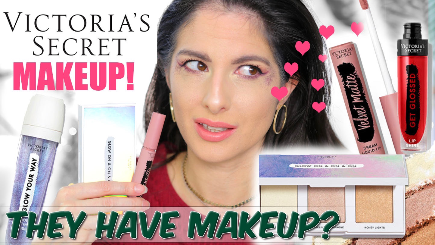 They have Makeup? Trying Victoria’s Secret Makeup! Lets try the makeup ...